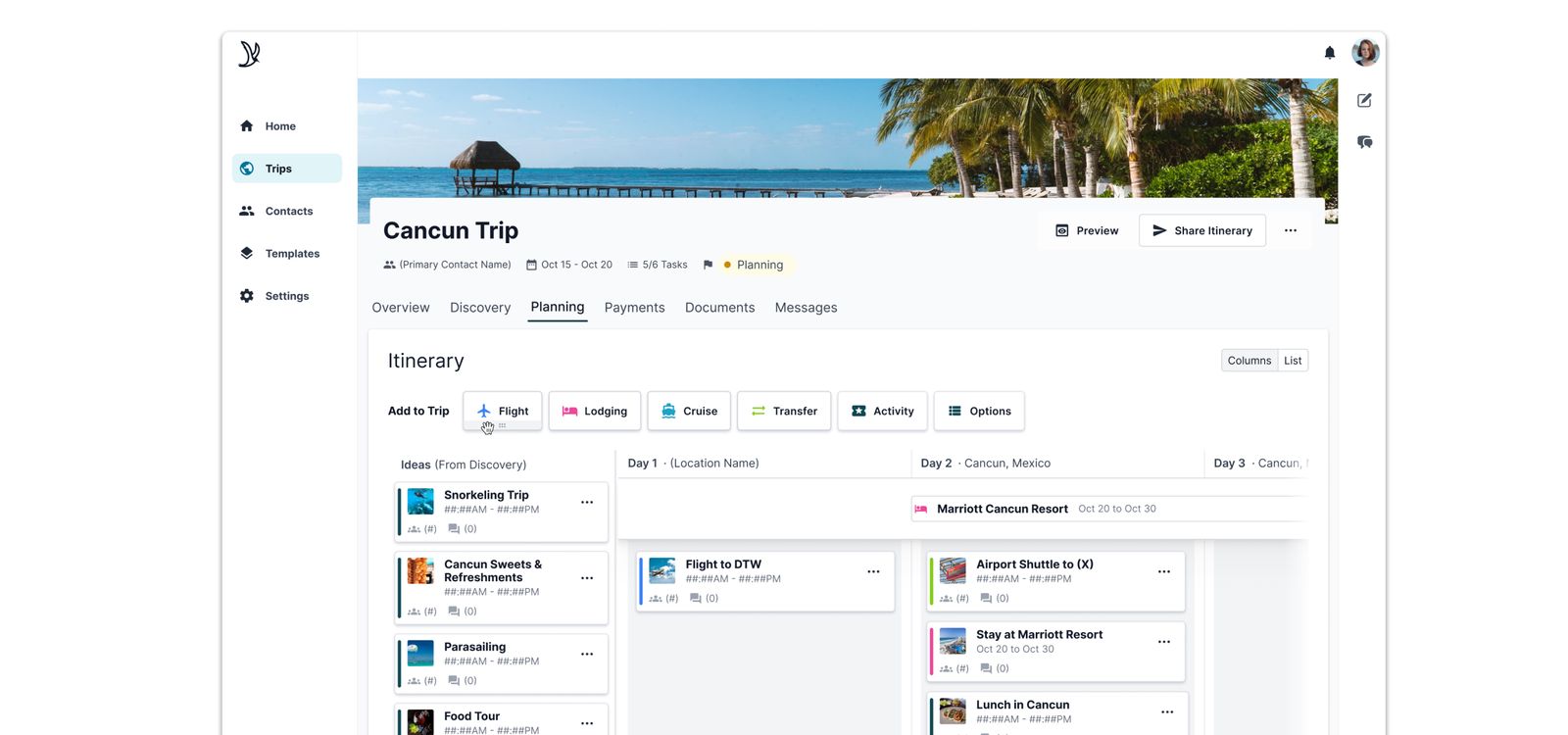 Tern - Software for Travel Advisors, Suppliers, and Travelers
